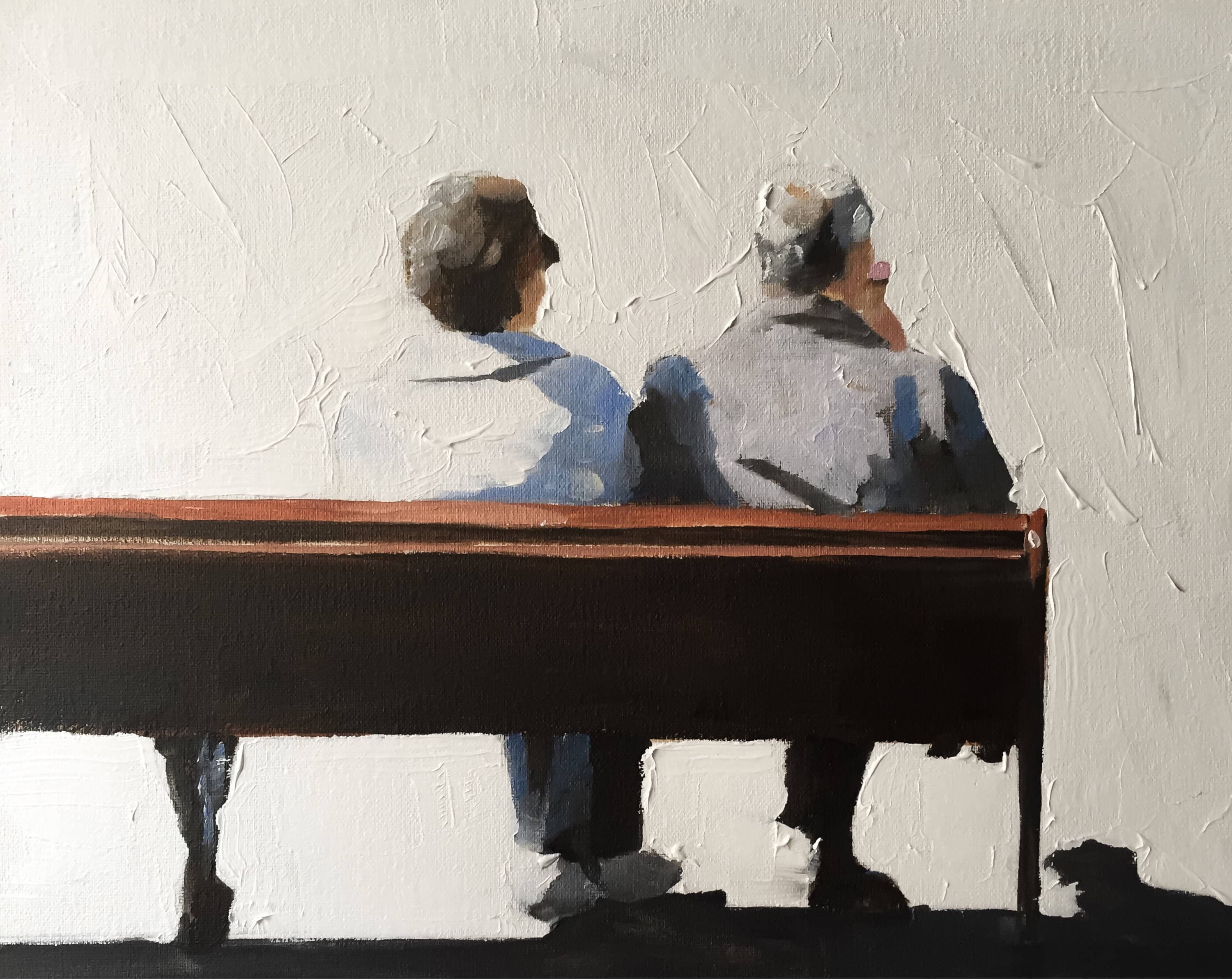 Couple - Painting - Poster - Wall art - Canvas Print - Fine Art - from ...